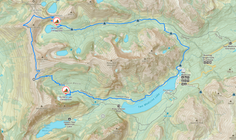 The BEST Glacier National Park Three Day Backpacking Route?!